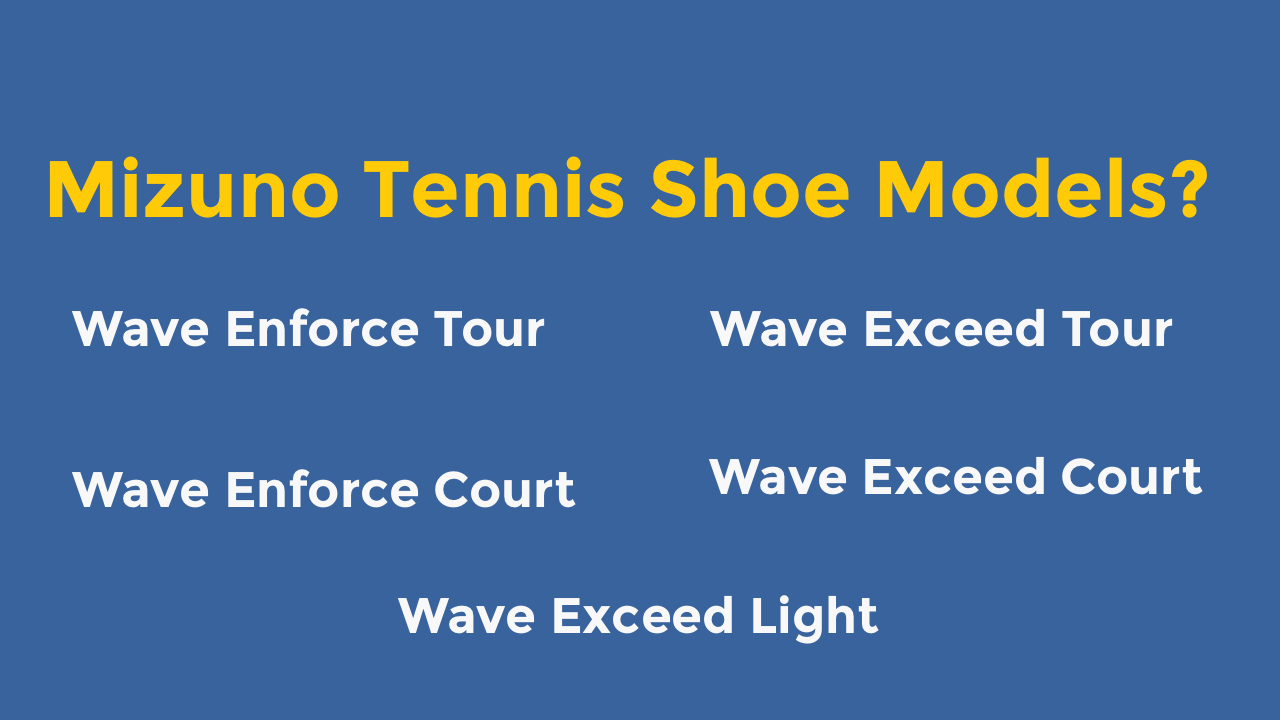 Mizuno Tennis Shoe Models Explained (2025) - TennisLeo